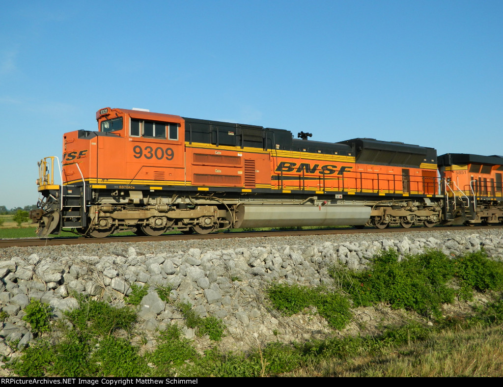 BNSF 9309 Roster Shot